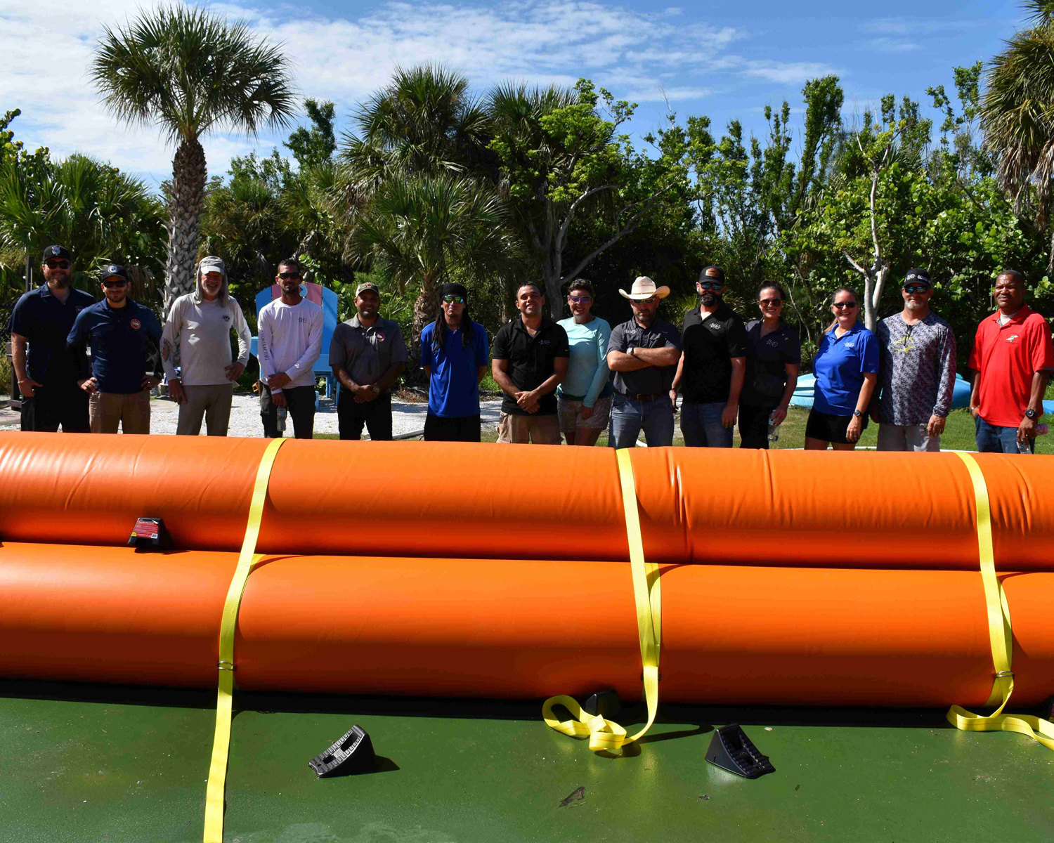 Blind Pass Condos Hosts Tiger Dam Flood Barrier Training with Barti ...